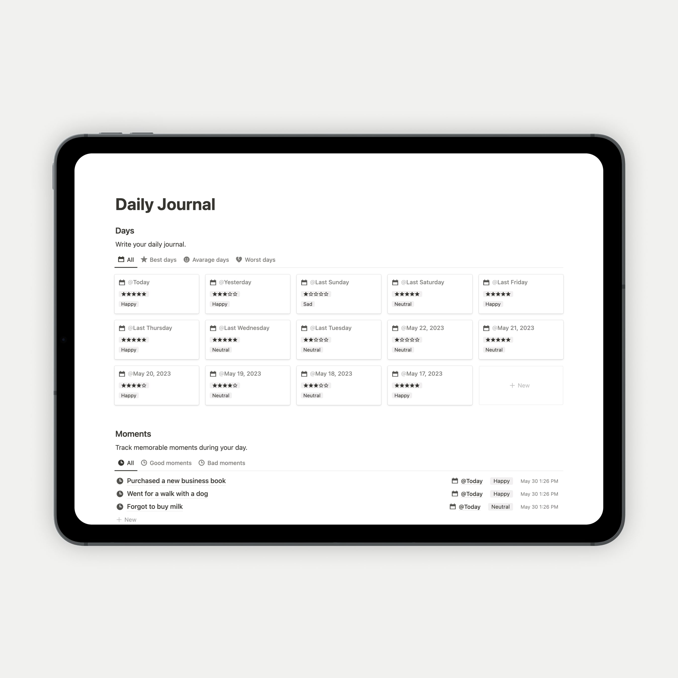 Notion Daily Journal Notionway notion-daily-journal-notionway